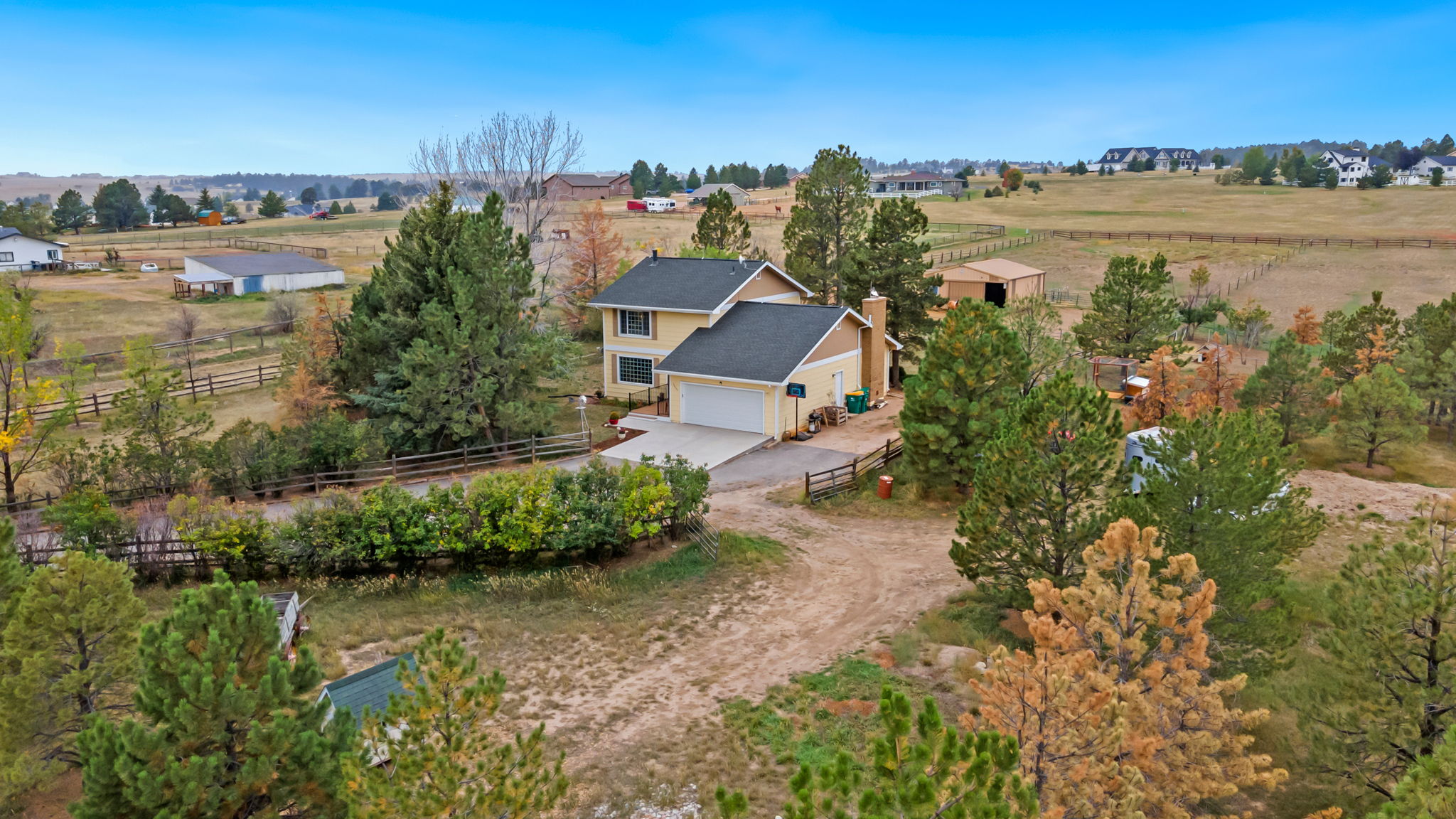 34825 Morgan Trail, Elizabeth Colorado--Horse Property--No HOA ...