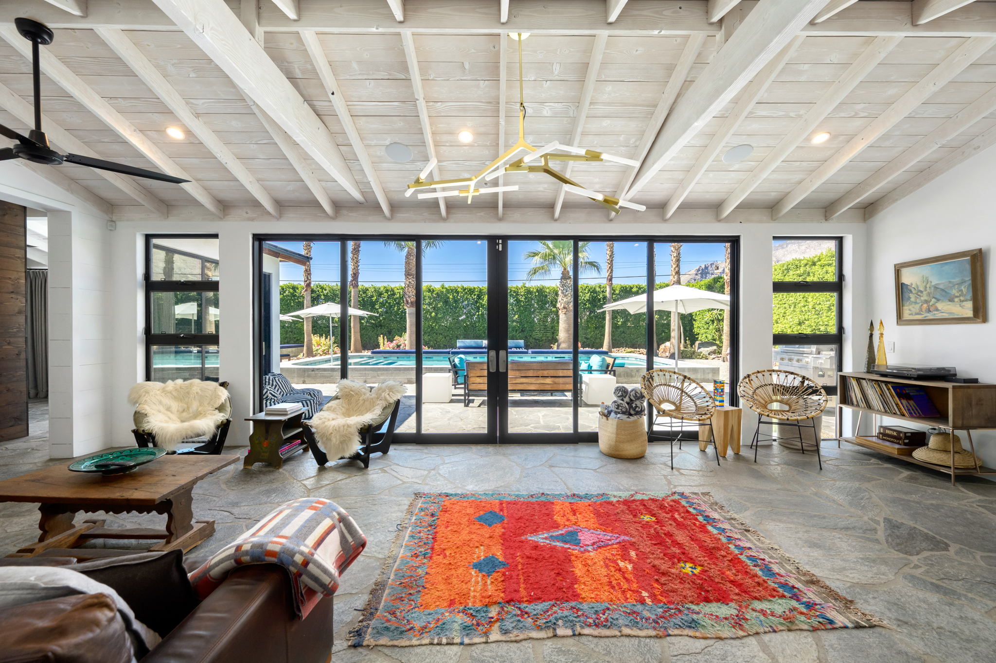 Boho-chic Abode with Meticulous Decor and Heated Pool | One Point Media ...