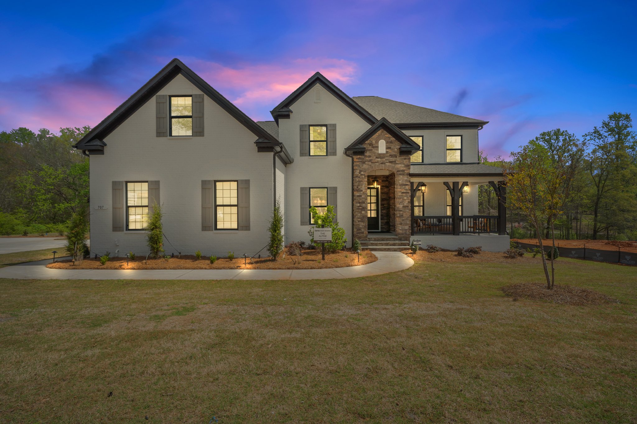 Alpine model home at River Reserve | House Exposures